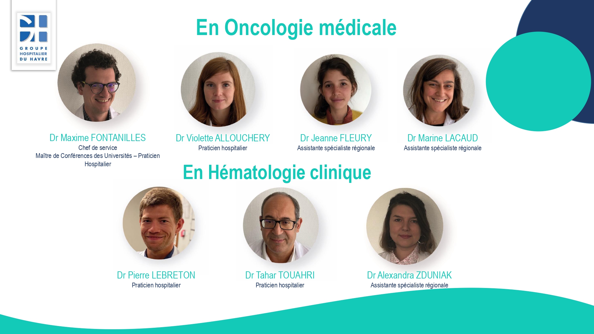 Service Universitaire d'Onco-Hématologie du GHH mis à l'honneur le 13 ...